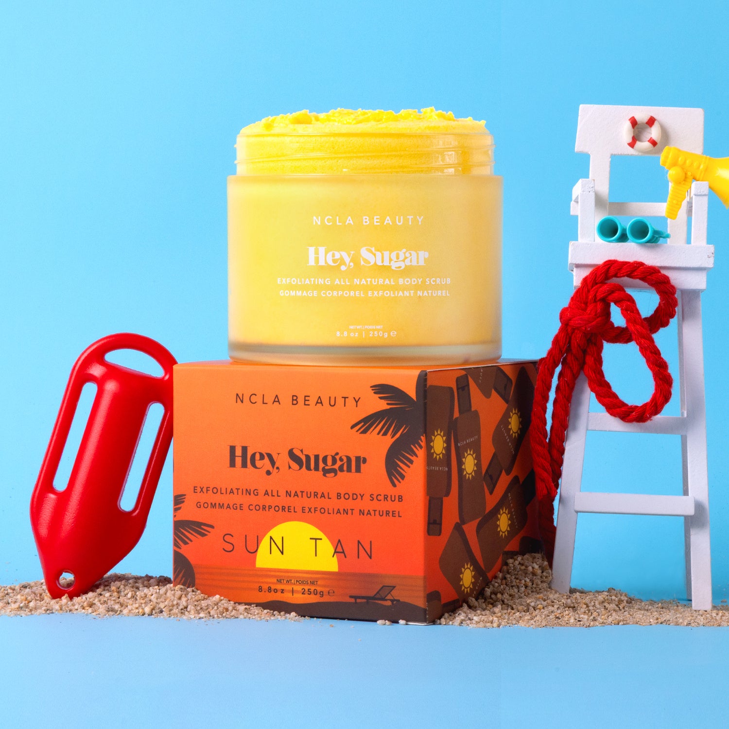 Hey, Sugar Suntan Lotion Body Scrub – NCLA Beauty