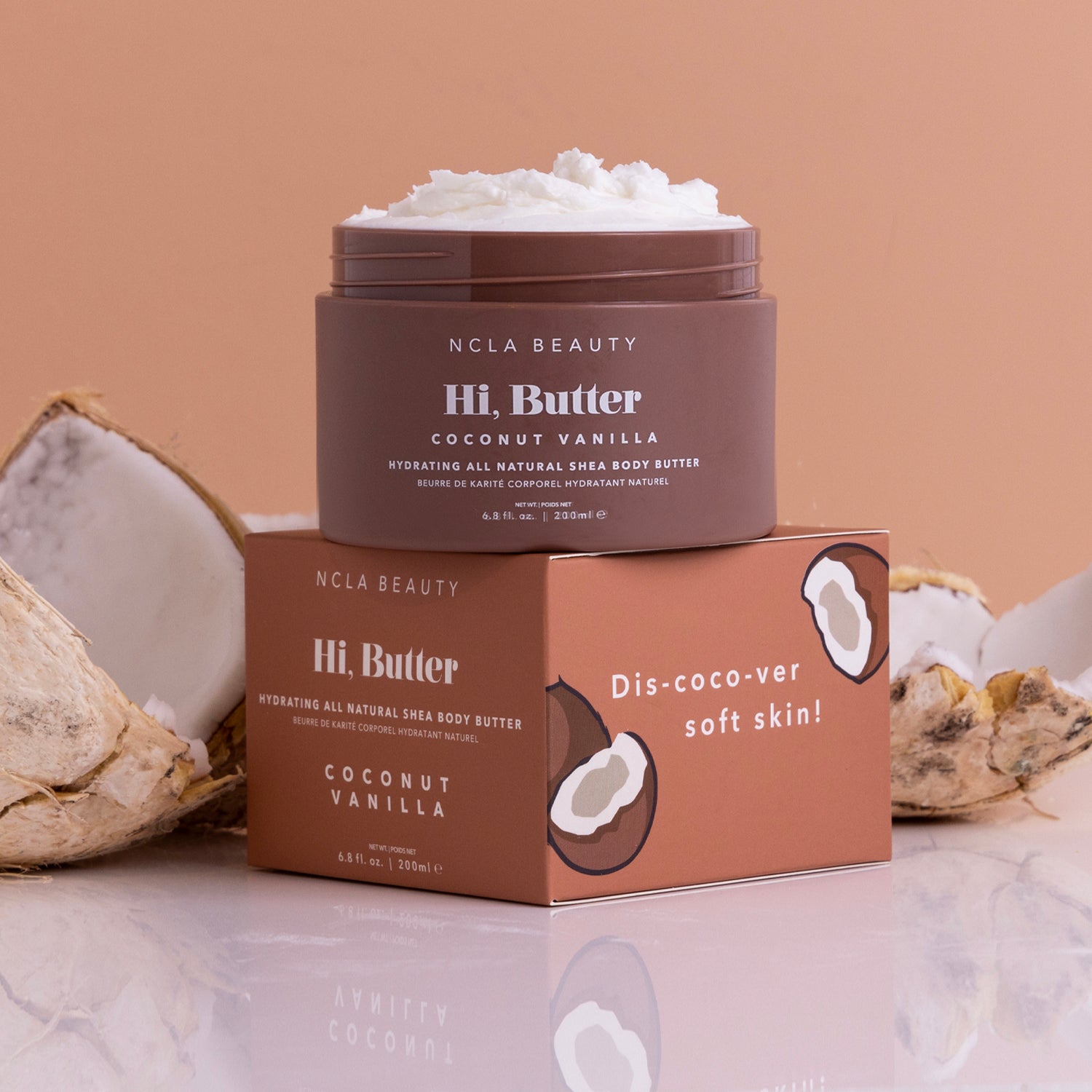Hi, Butter Coconut Vanilla Body Butter – NCLA Beauty